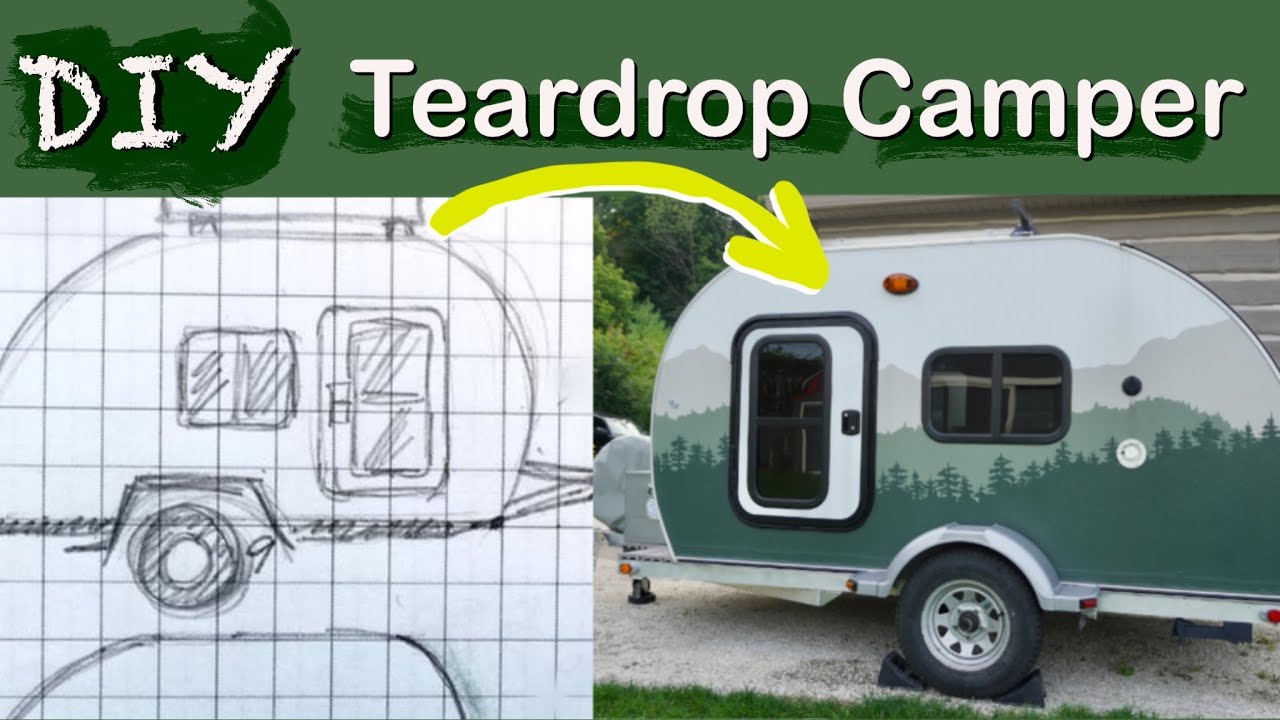 Teardrop Camper Built From Scratch | Full Tour - YouTube