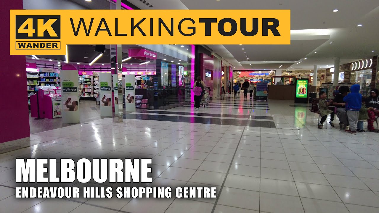 Endeavour Hills Shopping Centre Walking Tour in Melbourne, Australia ...
