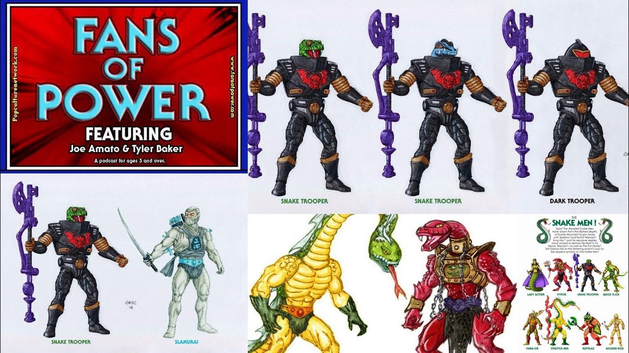 Fans of Power Episode 136 - He-Ro, Power of the Evil Horde, Snake Men ...