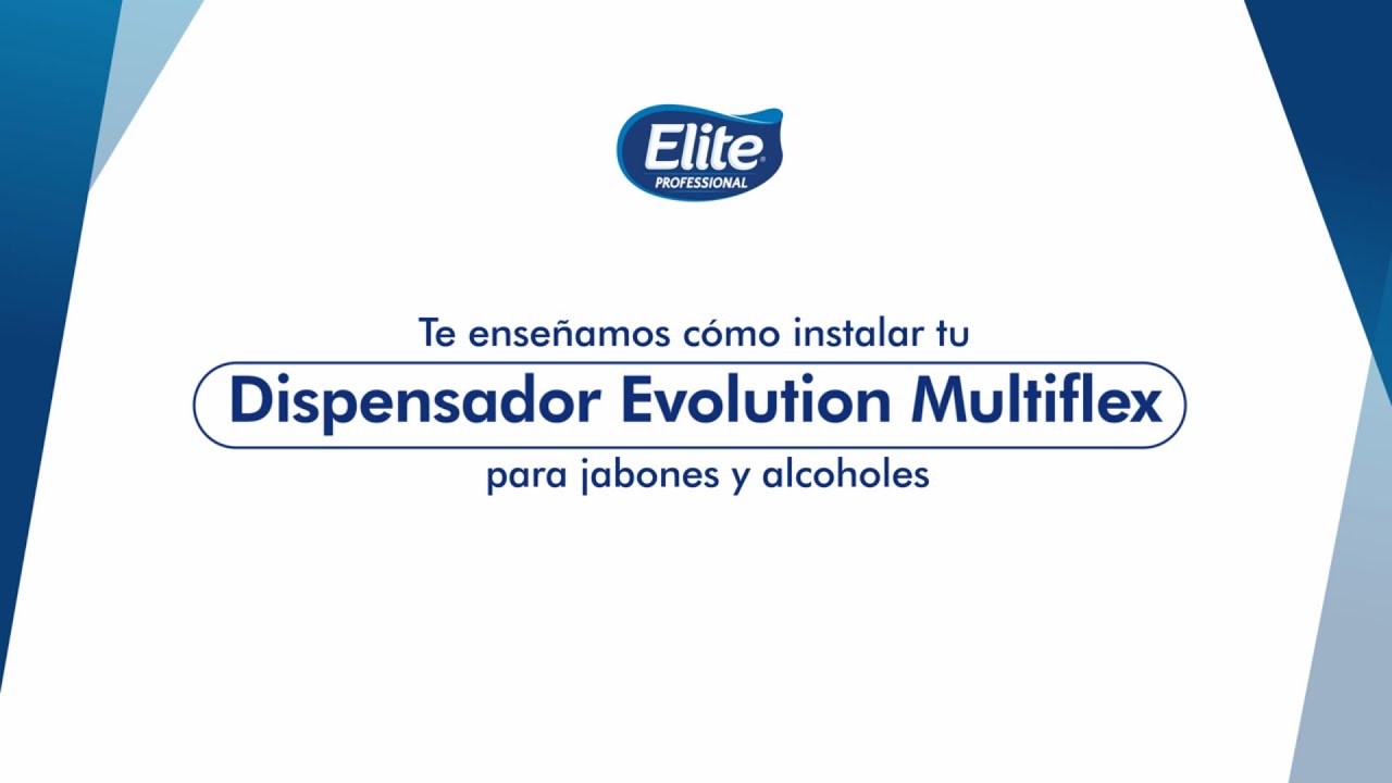 ¿Cómo instalar tu Dispensador Evolution Multiflex para jabones y ...