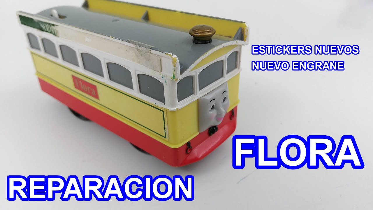 Reparacion de Flora Trackmaster Thomas y sus amigos de suscriptor de ...