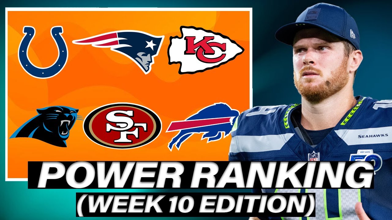 NFL Power Rankings Heading Into Week 10 | VOICE OF SPORTS - YouTube