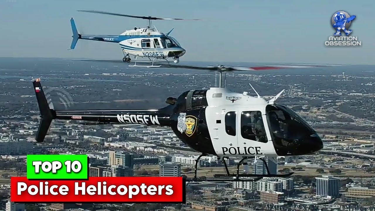 Top 10 Incredible Police Helicopters 🚁 - YouTube