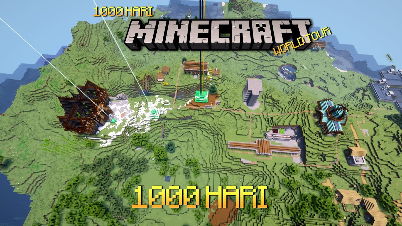 AKU SUDAH MENGHABISKAN 1000 HARI DI 1 WORLD! WORLD TOUR 1000 HARI ...