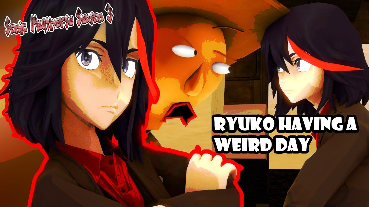 Ryuko Matoi having a really weird day for 4 minutes - YouTube