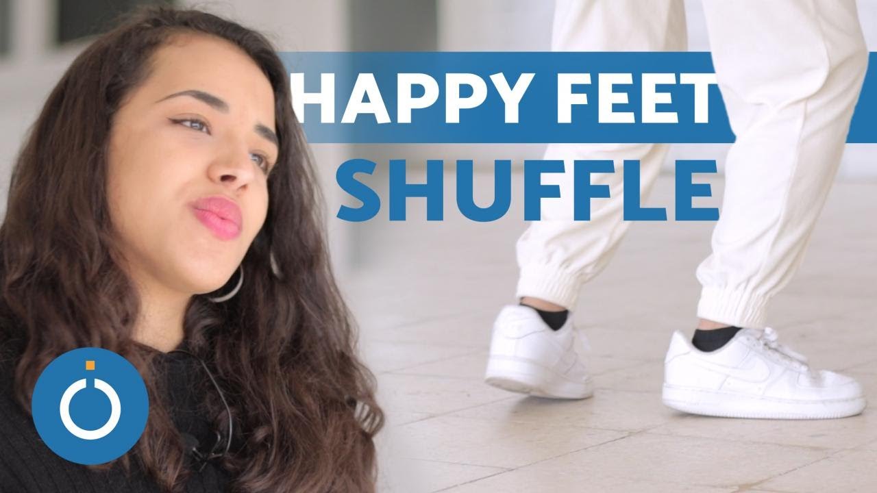 Happy Feet SHUFFLE HIP HOP Step Tutorial! - YouTube