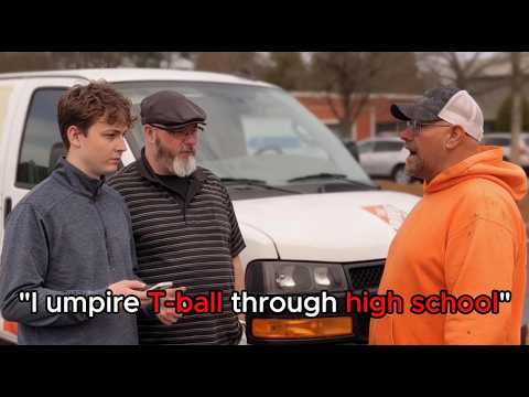 Baseball umpire pred gets exposed in front of his son!