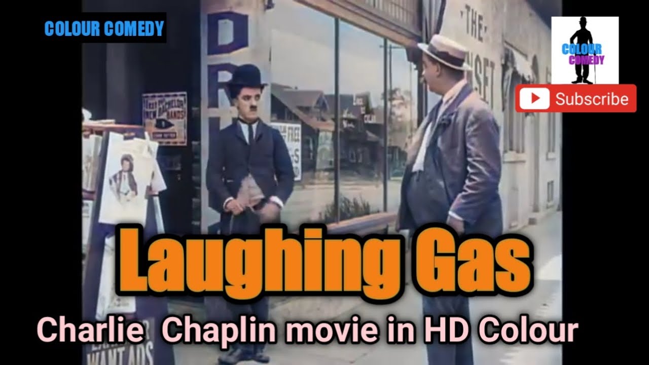 Laughing Gas Charlie Chaplin Comedy Full movie in COLOR and HD quality ...