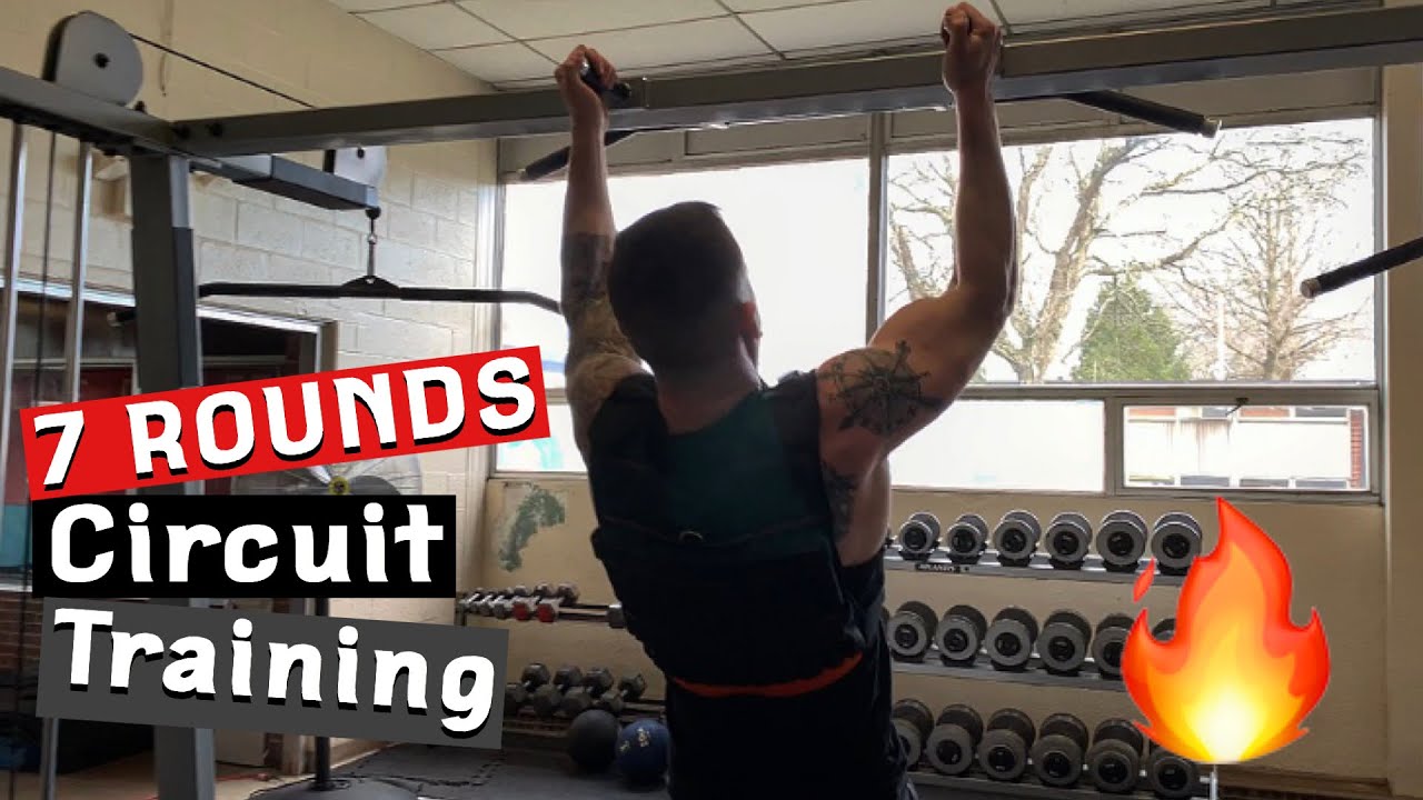 Circuit Training | 7 Round Circuit For Firefighters - YouTube