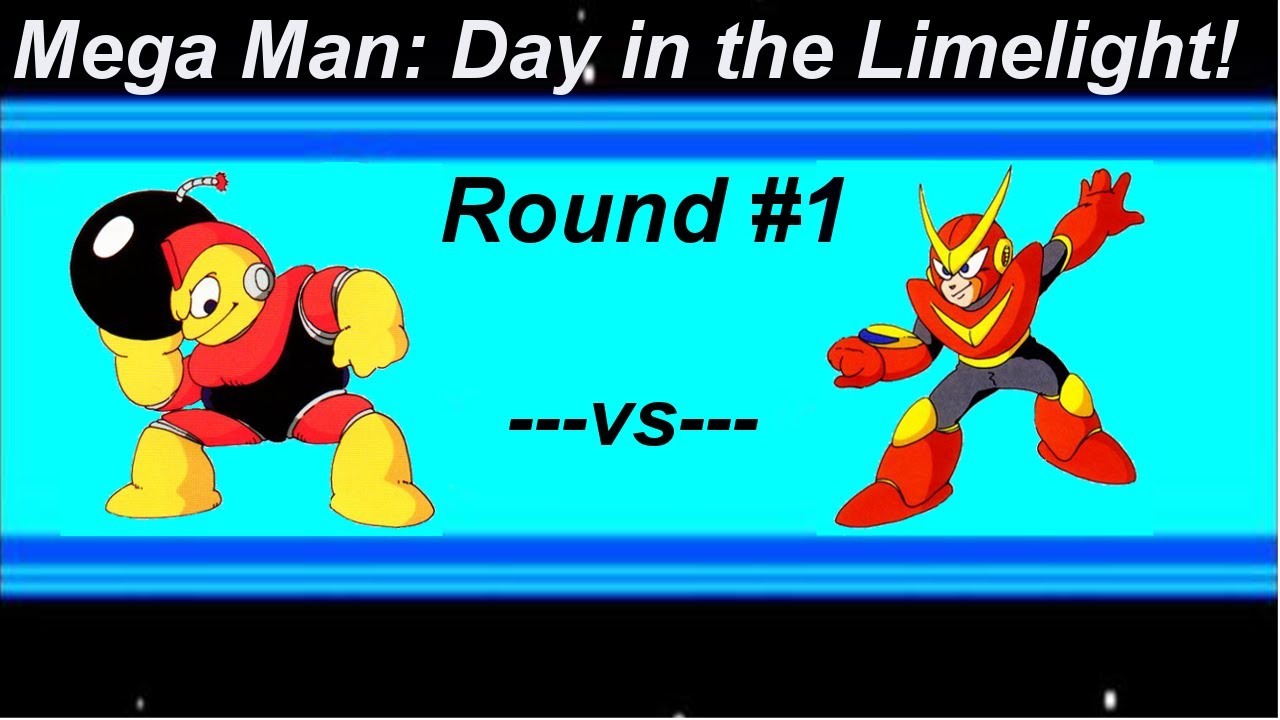 Mega Man: Day in the Limelight (1) - Bomb Man Vs. Quick Man - YouTube