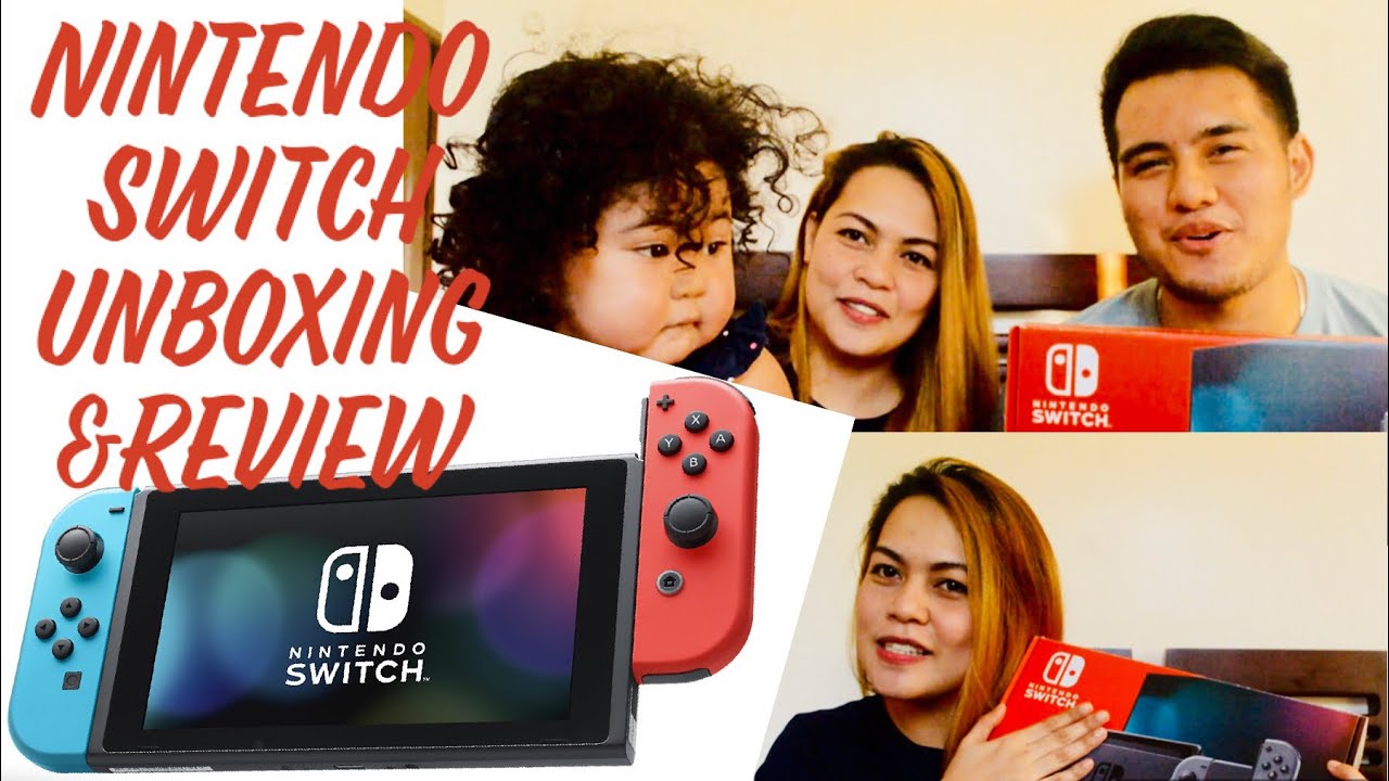 NINTENDO SWITCH UNBOXING & REVIEW VLOG#15 - YouTube