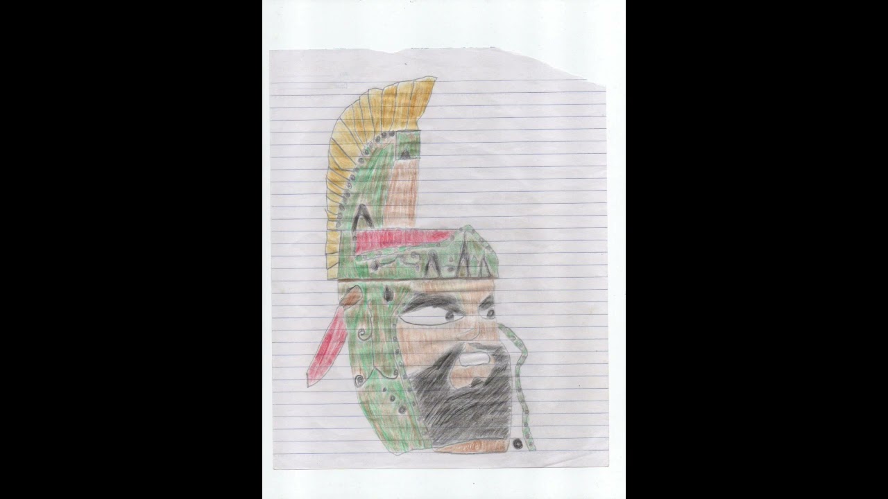 My Moriones Mask Drawing - YouTube