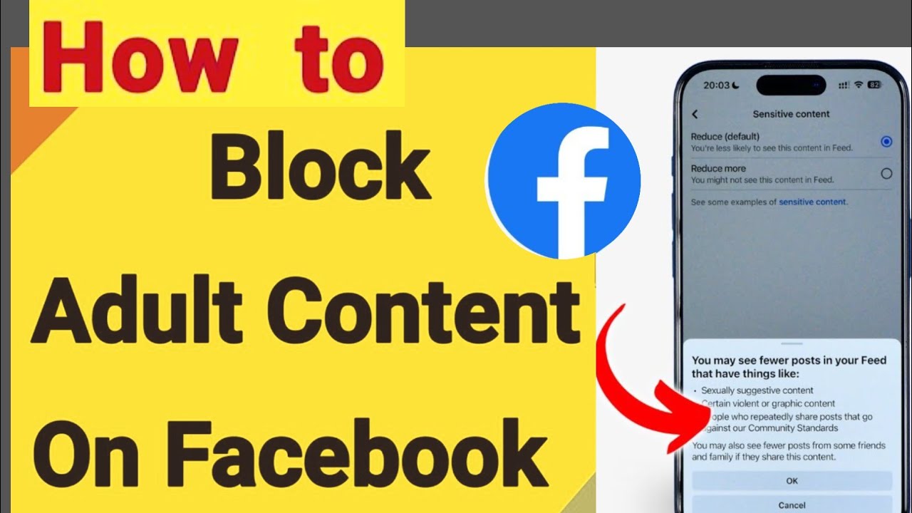 How to block adult content on Facebook|Facebook pe ghalt video photos ...
