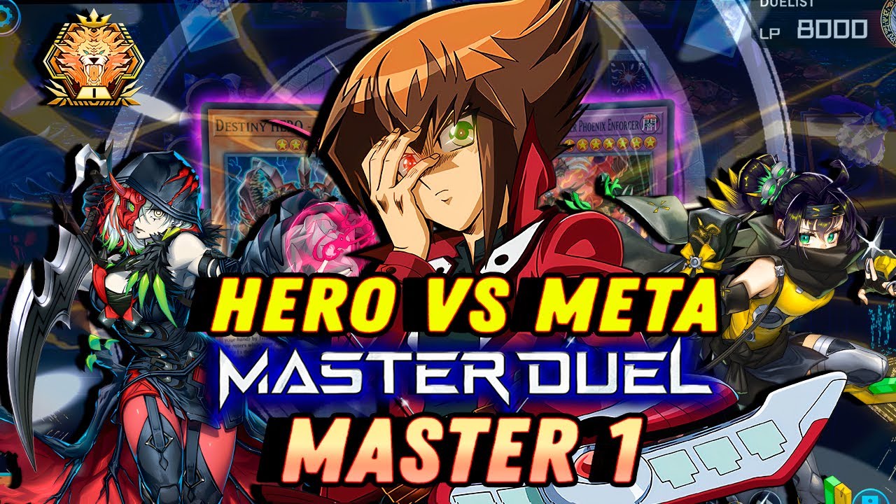 Yu-Gi-Oh! Master Duel - HERO Vs META Master 1 SEASON 29 🔥 - YouTube