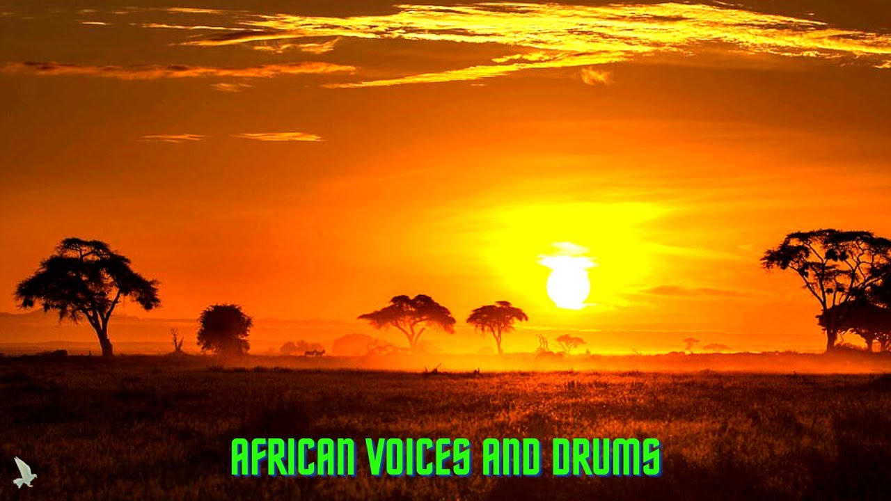Relaxing Music - African Voices And Drums for Stress Relief - YouTube