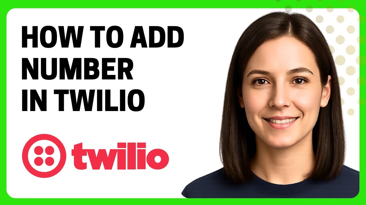 How to Add a Number in Twilio - YouTube