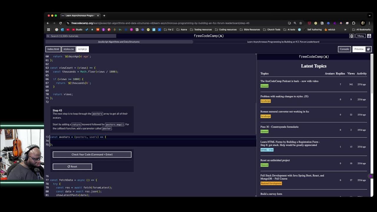 Turning Up Day 363 Building a leaderboard with Asynchronous Javascript pt 10 - YouTube