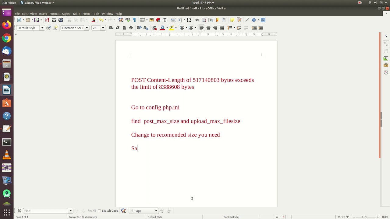 POST Content Length Of 517140803 Bytes Exceeds The Limit Of 8388608 POST Content Length Of 517140803 Bytes Exceeds The Limit Of 8388608