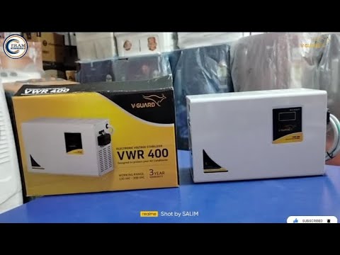 V-guard Stabilizer VWR 400 AC Stabilizer Working Range 130 V_300 V 3 ...