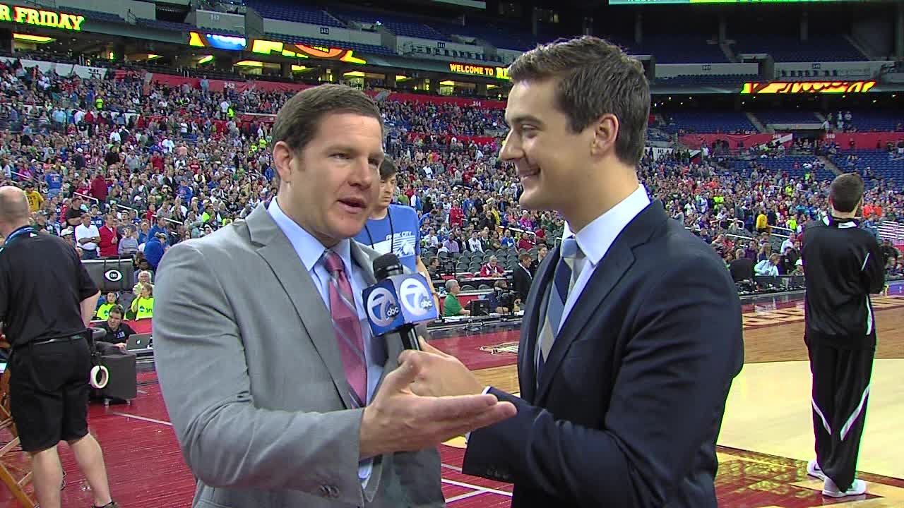 VIDEO: Michigan State coach Tom Izzo interrupts Brad Galli and Justin ...