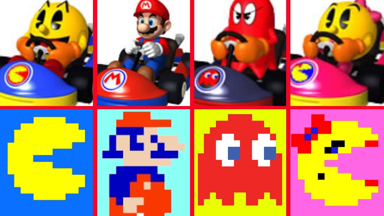 Mario Kart Arcade GP: All Character Origins - YouTube