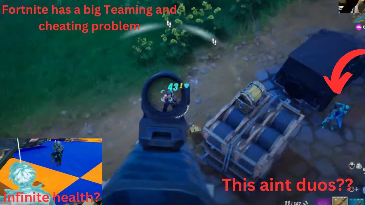 Cheating in Fortnite has gotten out of control - YouTube