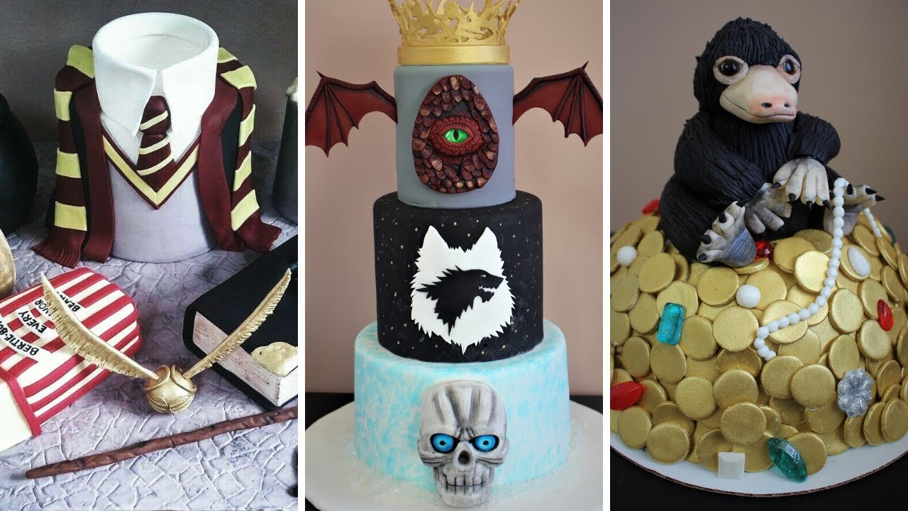 Magical CAKE Decorating Ideas For Fantasy Lovers| Harry Potter ...