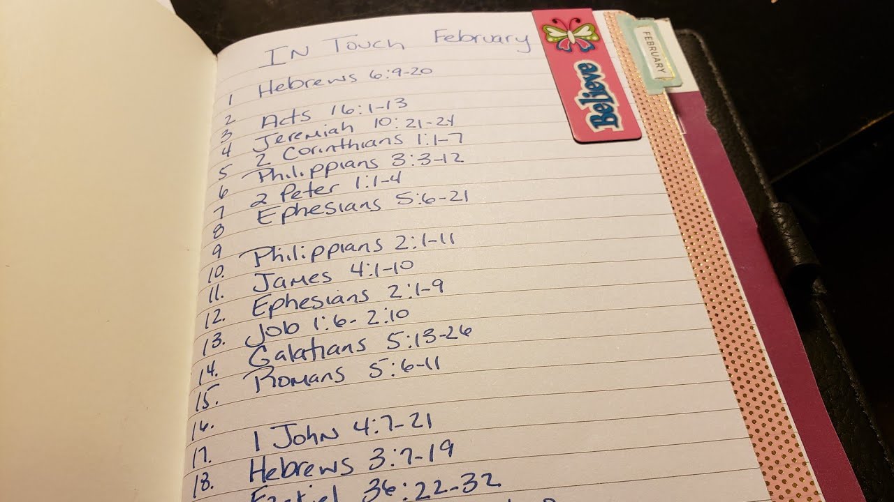 February 2020 Scripture Writing // In Touch Ministries - YouTube