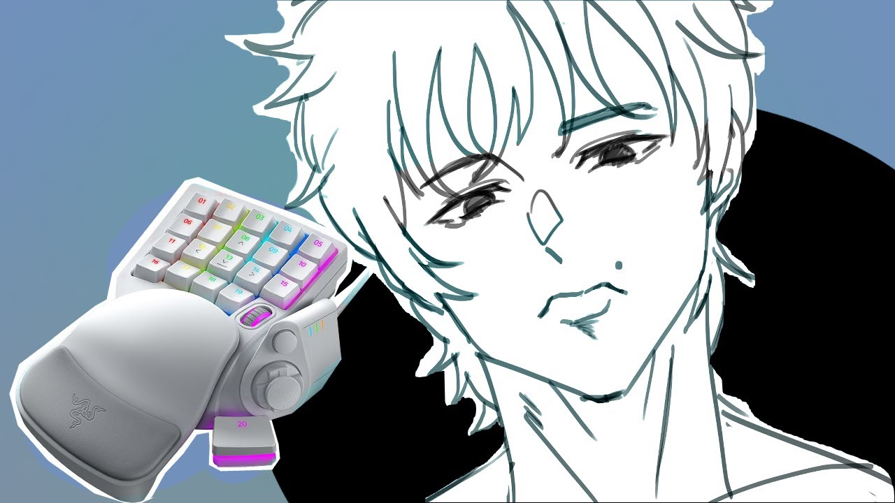 Razer Tartarus Pro for Art ??? // UNBOXING + REVIEW - YouTube