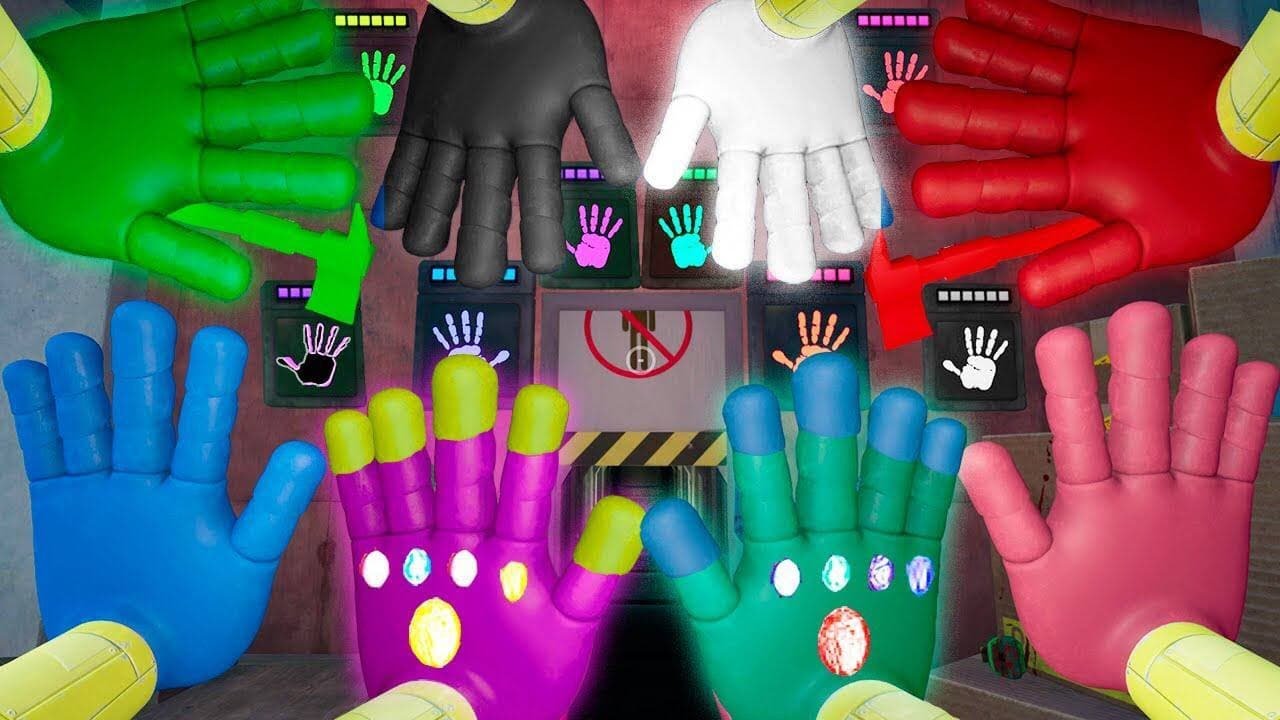 Poppy Playtime , I found two secret gloves !!! - YouTube