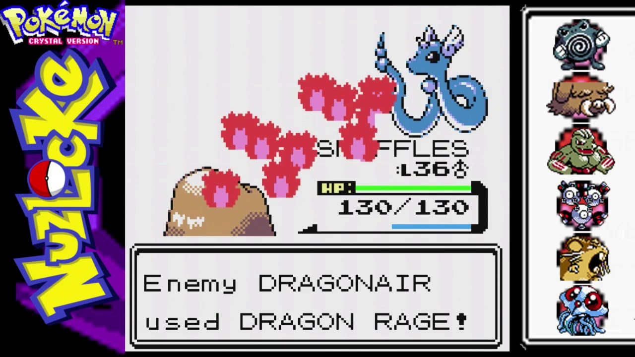Pokemon Crystal Nuzlocke Episode 30: Dragon Slaying time! - YouTube