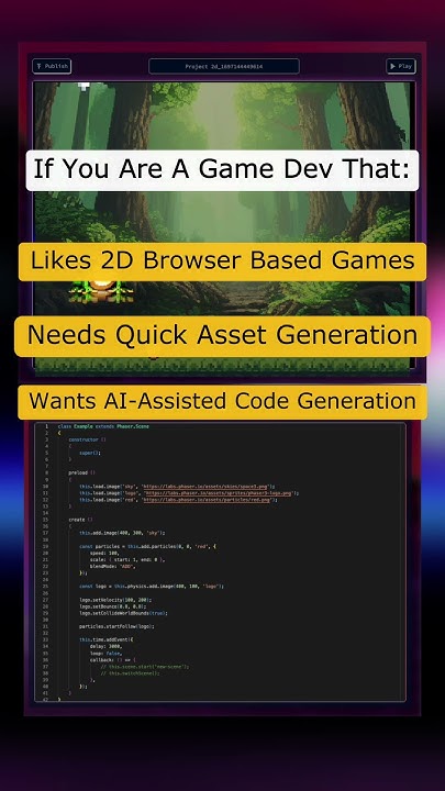 You can create games with AI 💻 #gamedev #TechTok #programming #coding #stemtok - YouTube