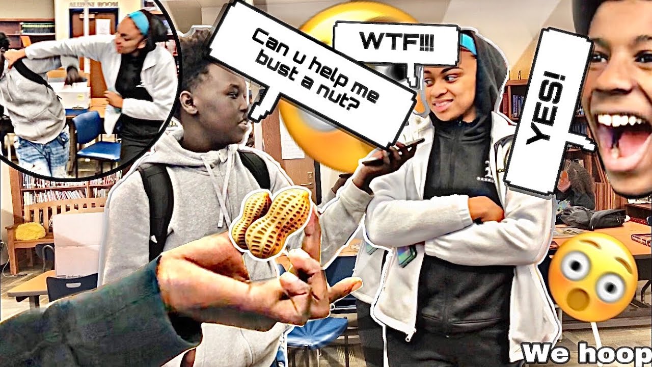 Can you help me bust a nut?🥜 | Public interview | - YouTube