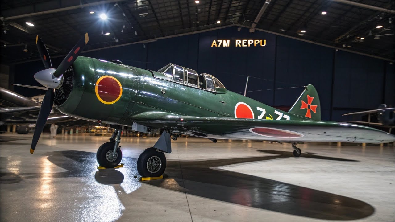 「三菱A7M烈風、幻の最強戦闘機がついに姿を現す！ショールーム初公開！」 - YouTube