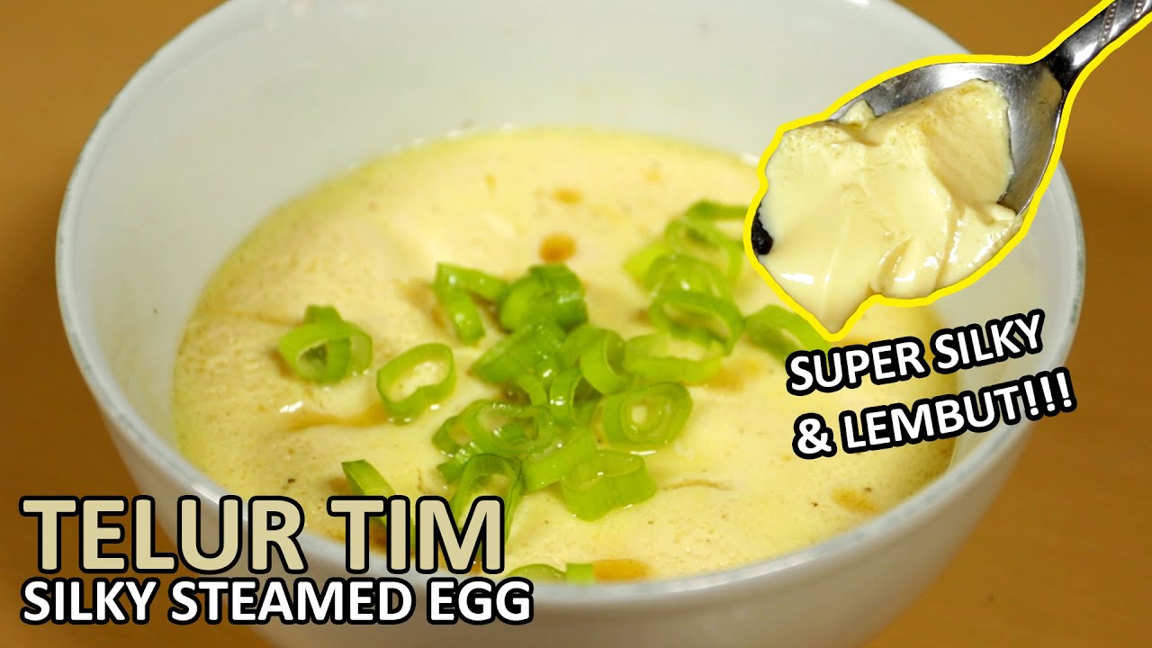 Resep Telur Tim Lembut, Enak dan Gampang! | Silky Steamed Egg - YouTube