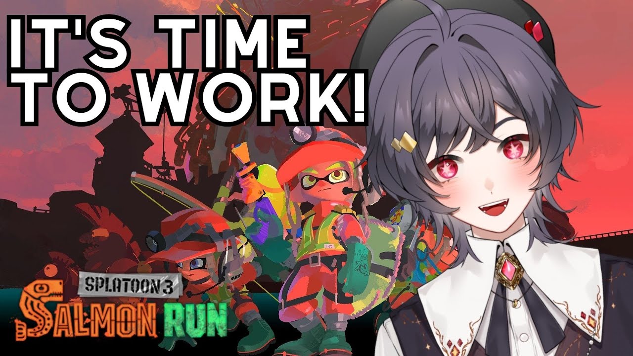 Splatoon 3 】I LOVE SALMON 【 VTuber 】 - YouTube