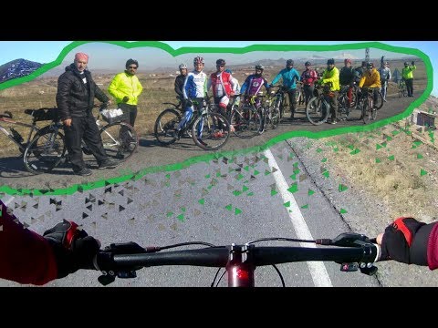 Nevşehir'in En Kalabalık Bol Sohbetli Uzun Bisiklet Turu ,  Bisikletlerle Çarşıdan geçtik #Vlog4