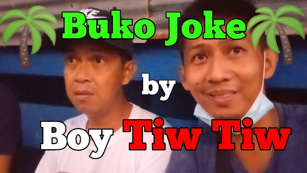 Buko Joke by Boy Tiw Tiw - YouTube
