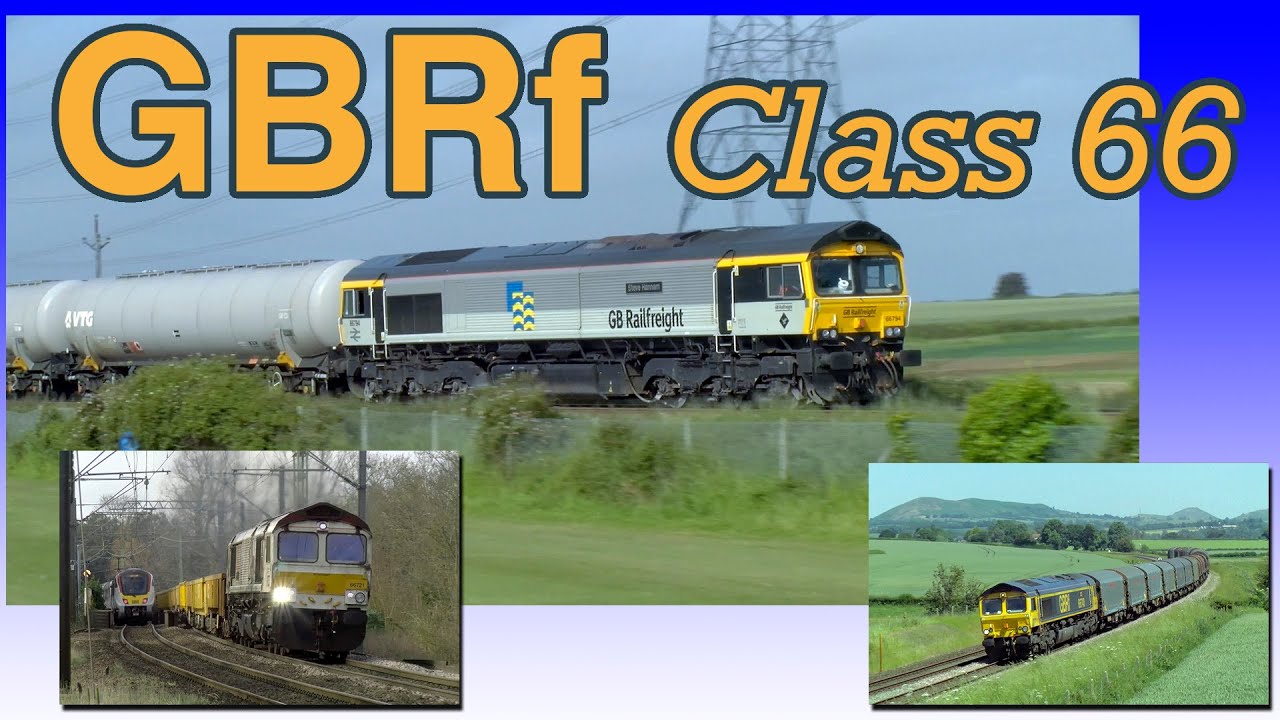 GBRf Class 66 Railfreight Variety 2024 Edition - YouTube
