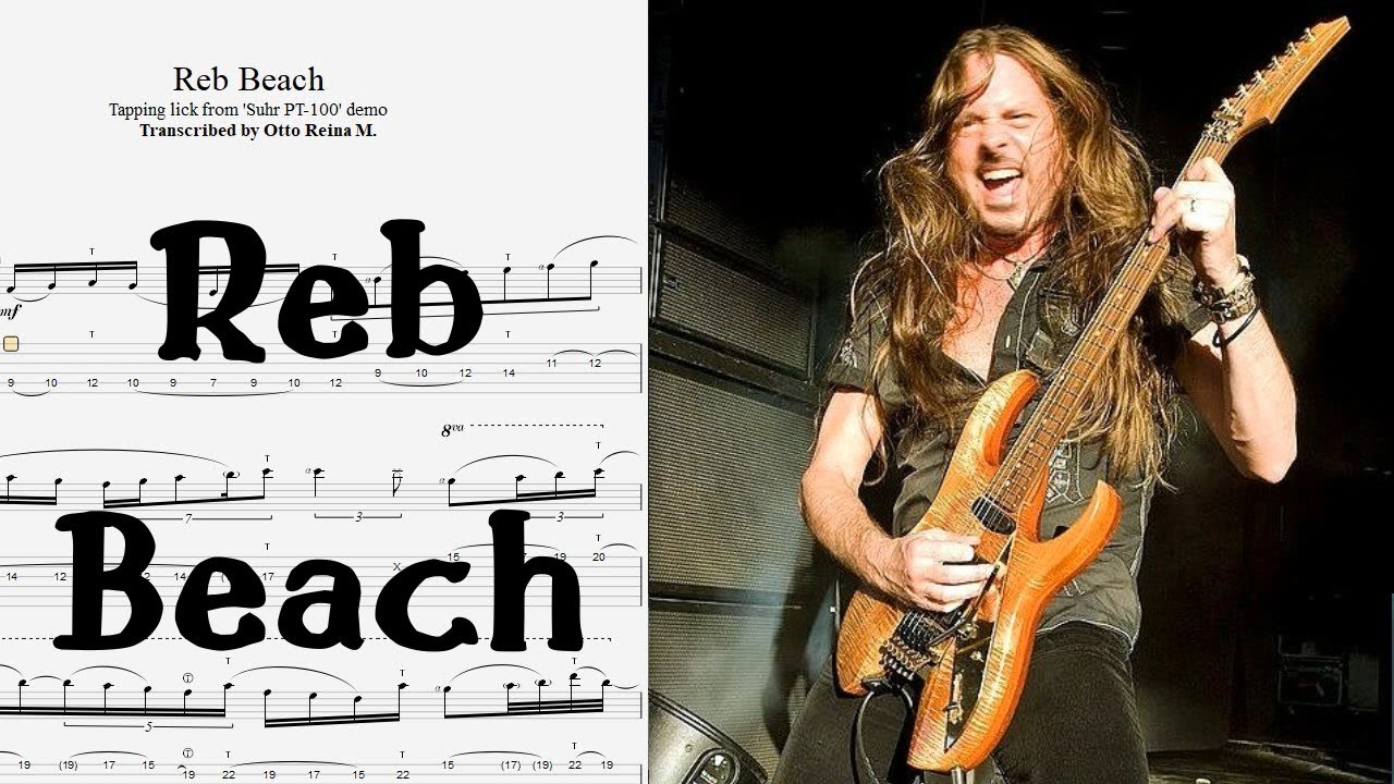Reb Beach (Whitesnake/Winger/Dokken) - INSANE use of TAPPING & the ...
