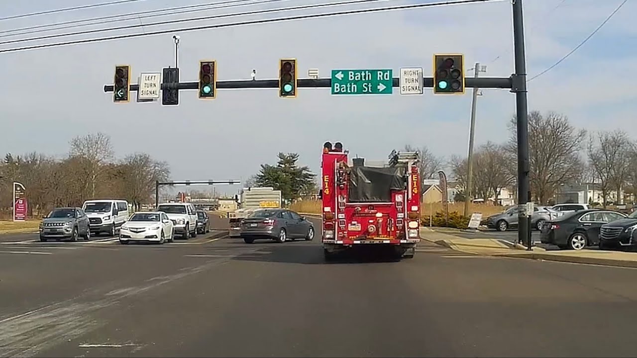 Fire Truck Close Call, DashCam video - YouTube