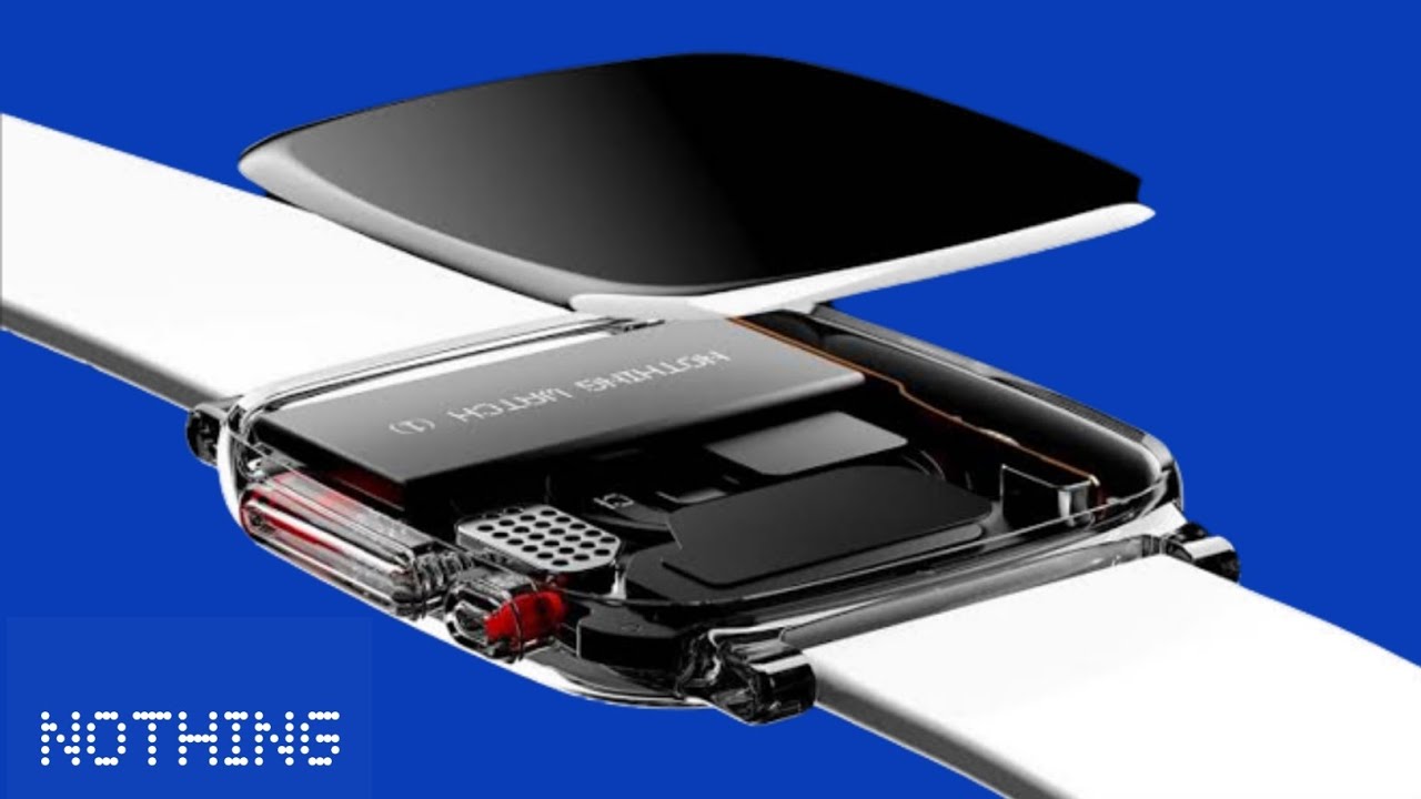 Nothing Smartwatch design with transparent sides _ Nothing Wrist 1 ...