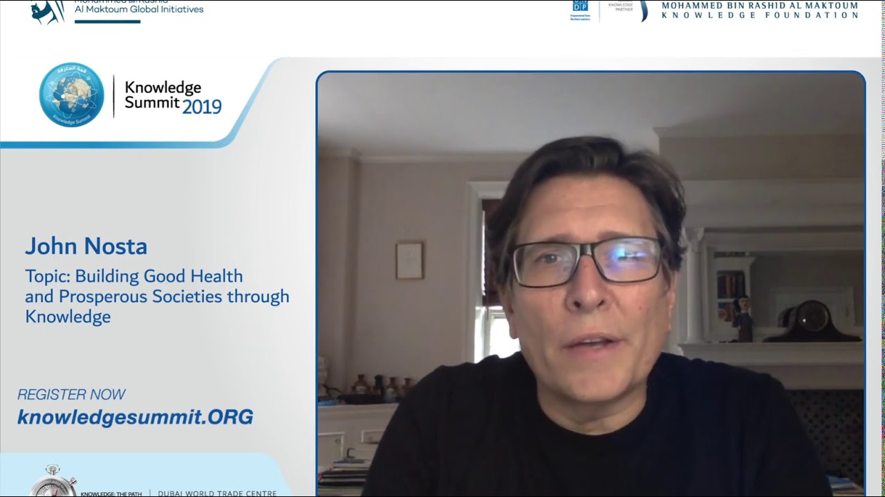 Knowledge Summit 2019 - John Nosta - YouTube