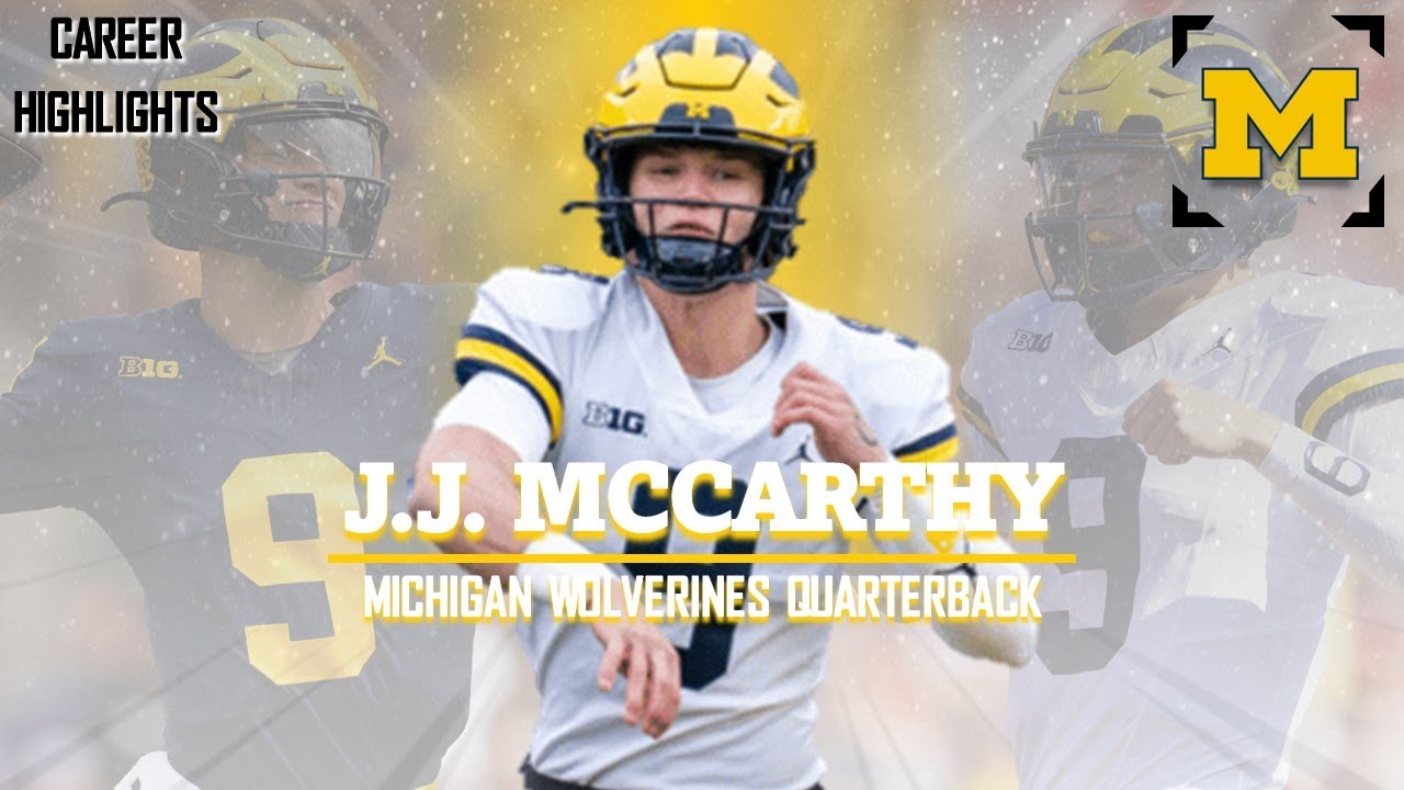 J.J. McCarthy | 𝟡 | Michigan Wolverines QB - YouTube