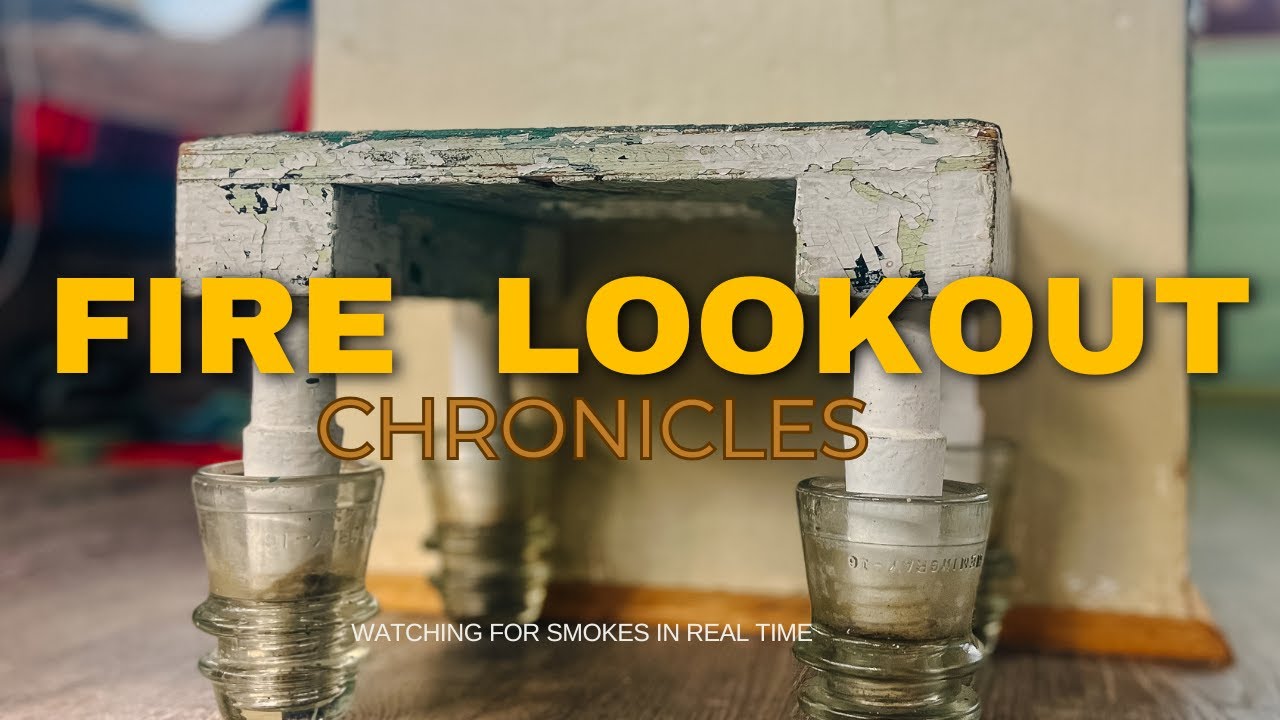 On the job as a USFS Fire Lookout - YouTube