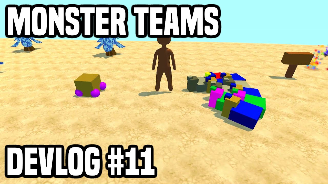 Monster Teams Unity Mmorpg Development Virtual Monsters Devlog 11 Youtube