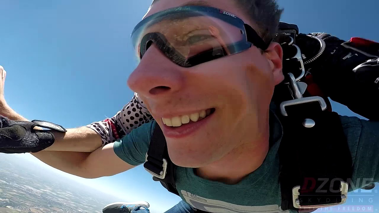 SETH FERICKS's DZONE Tandem skydive at Skydive Idaho! - YouTube