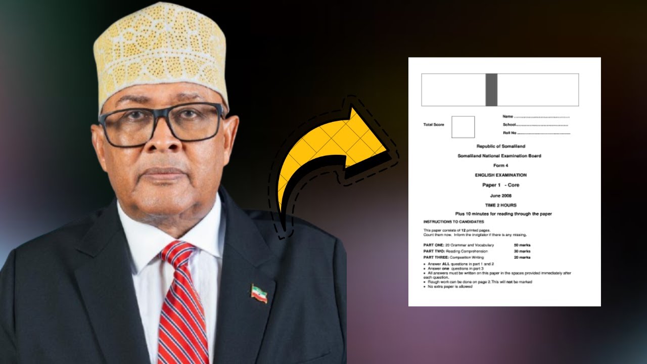 Madaxwayne Ciro Dugsiga Faarax Omaar Ee Furitaanaka Imtaxanka Muxuu ...