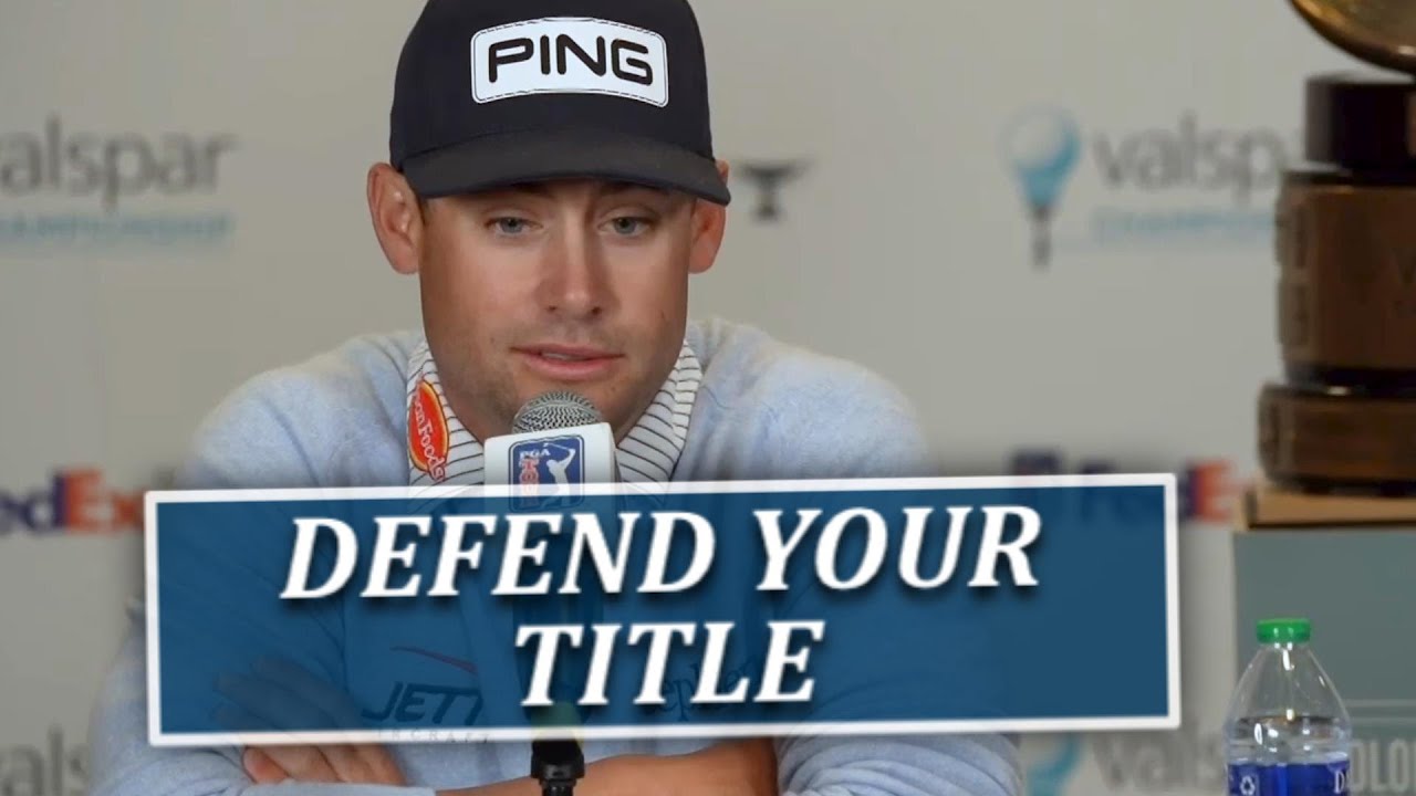 Taylor Moore To Defend Valspar Title, Preparing For Augusta - YouTube
