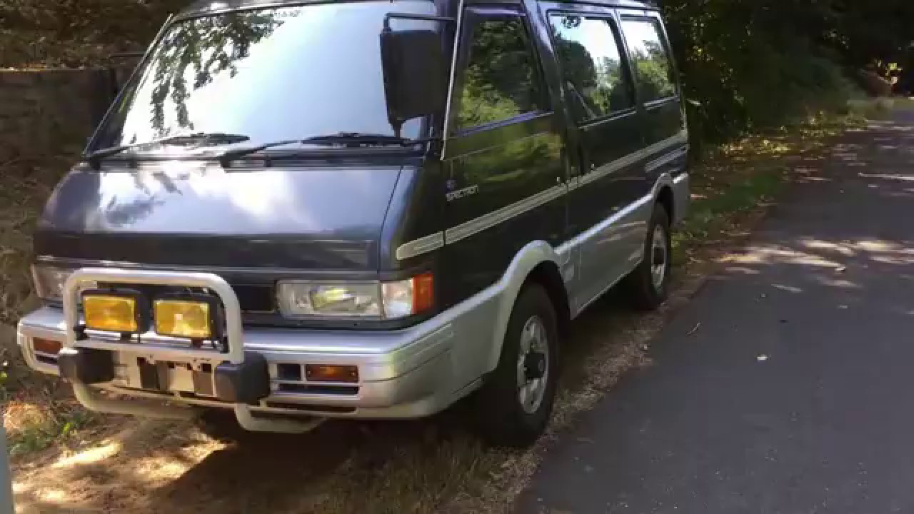 1993 Ford Spectron / Mazda Bongo JDM 4WD Diesel Van - YouTube
